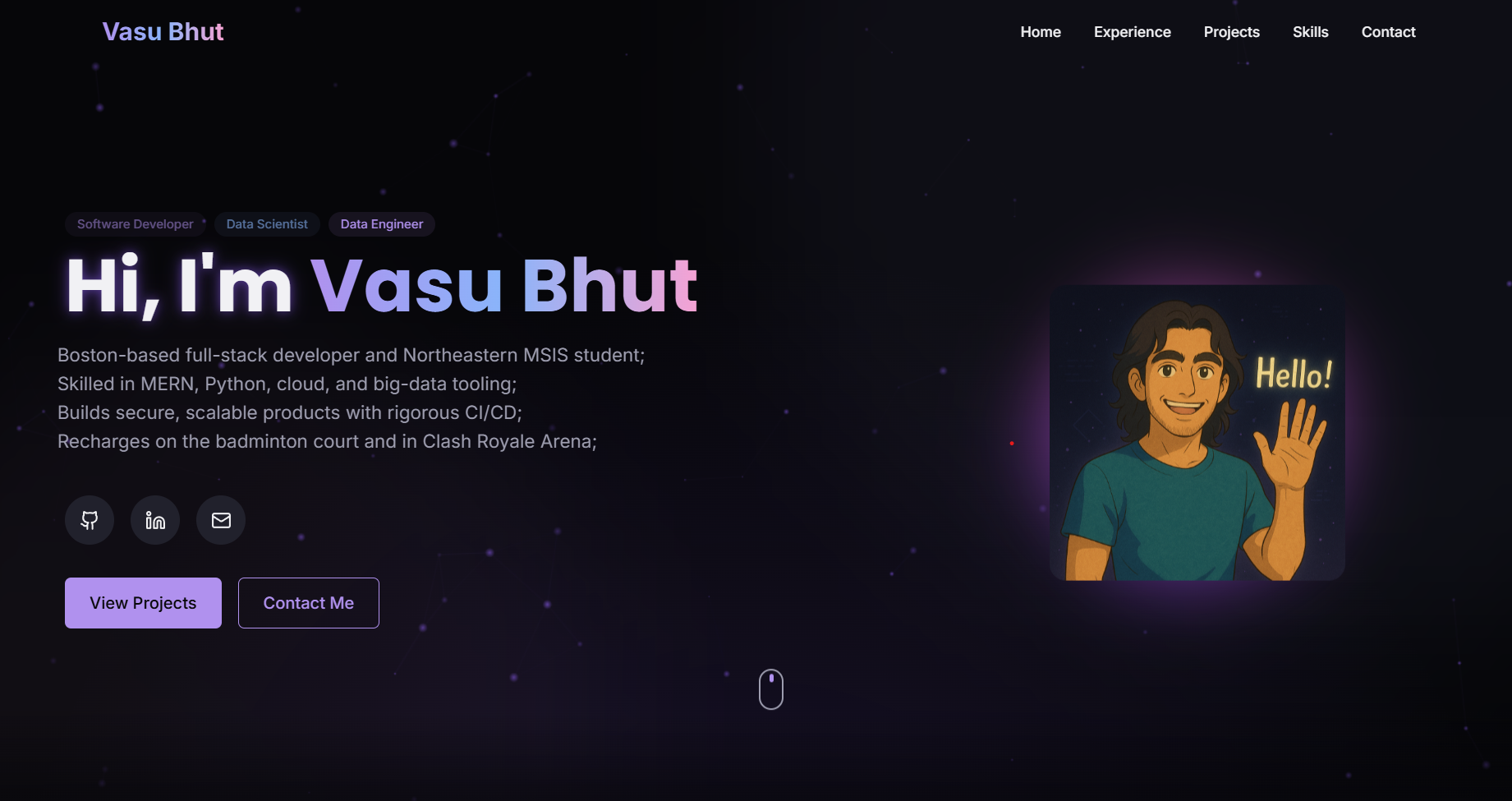 Vasu Bhut | Full-Stack Developer & Data Scientist